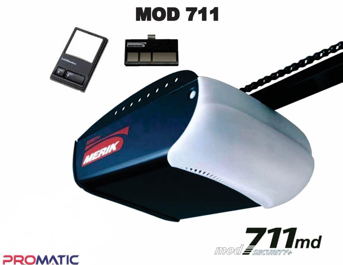 MOTOR MERIK 711 CON RIEL A 2.4 MTS Y DOS CONTROLES - Promatic MX